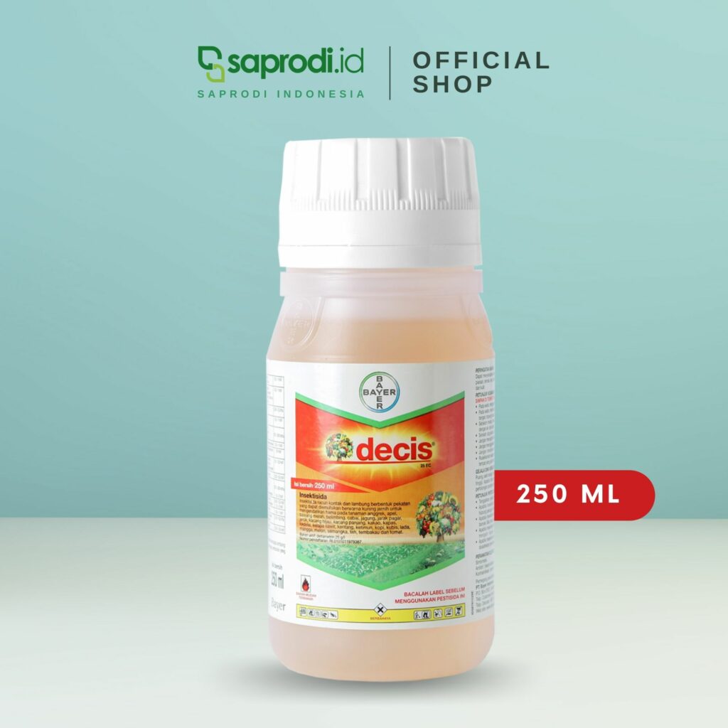 Bayer - DECIS 25EC Insektisida Racun Kontak dan Lambung - 250 ml ...