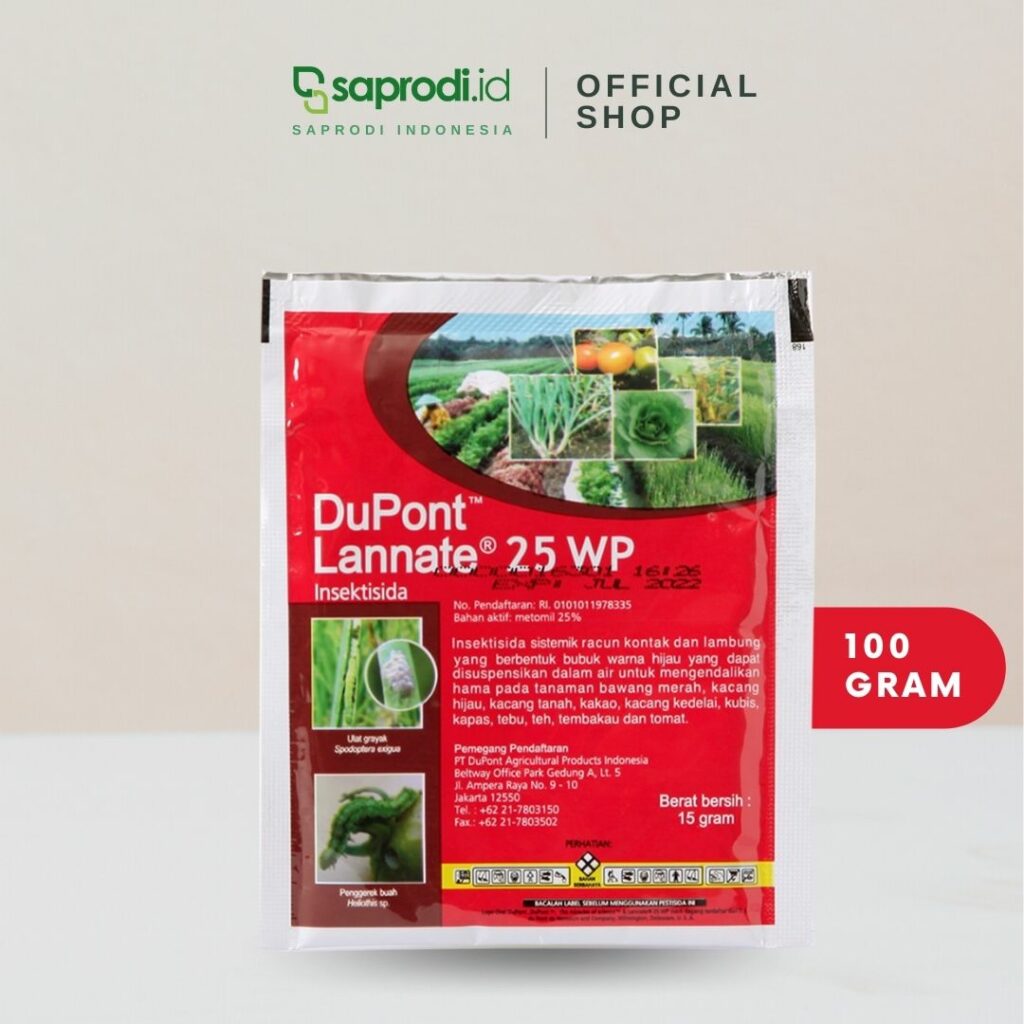 Dupont - LANNATE 25 WP Insektisida Racun Kontak dan Lambung - 15 gram ... Dupont - LANNATE 25 WP Insektisida Racun Kontak dan Lambung - 15 gram ...