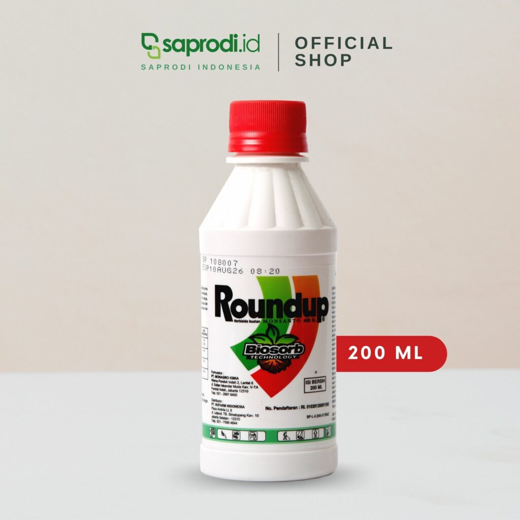 Monsanto - ROUNDUP 486SL Herbisida Purna Tumbuh - 1 liter – Saprodi ...