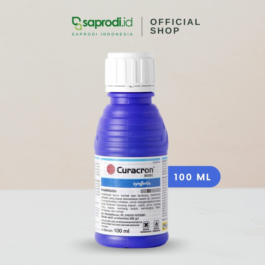 Syngenta - CURACRON 500 EC Insektisida Racun Kontak dan Lambung - 100 ...