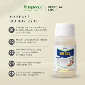 Bayer - BULDOK 25EC Insektisida Racun Kontak dan Lambung - 250 ml ...