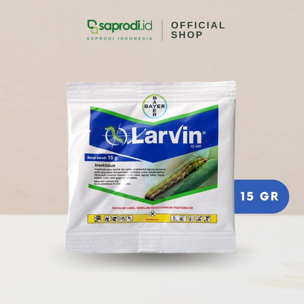 Bayer - LARVIN 75 WP Insektisida Racun Kontak dan Lambung – 100 gram ...